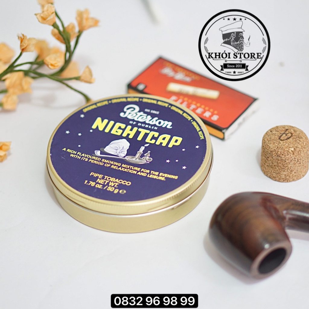 Thuốc Tẩu Hộp Peterson NightCap Hàng Mỹ Chính Hãng giá rẻ