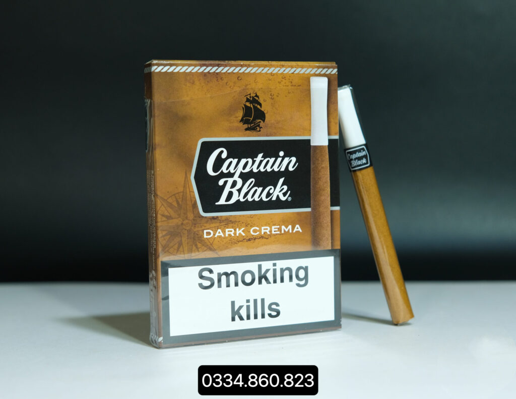 Xì gà Captain Black Dark Crema 8 Điếu - Khói Store - Thuốc lá sợi ...